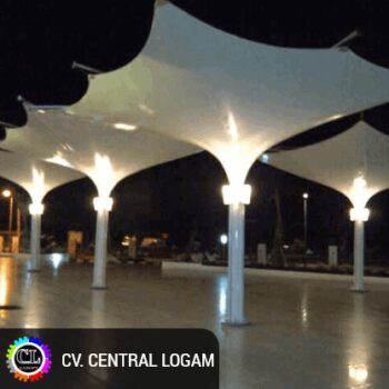 Jasa Canopy Membrane Malang | CV. CENTRAL LOGAM